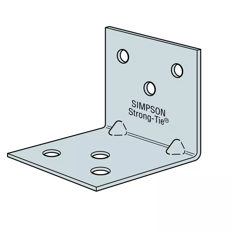 Simpson Galvanised Angle Brackets 40x42x42mm | Low Prices