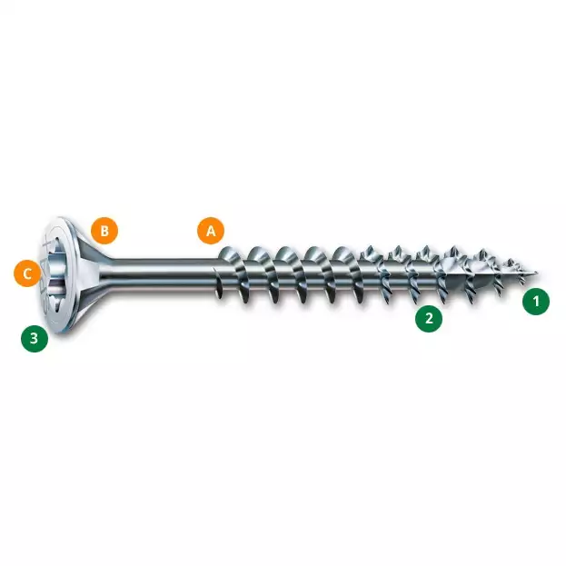 Spax Wirox Universal Screws Torx 3.5 x 30mm | Low Prices