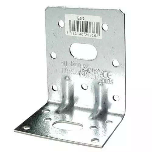 Simpson Galvanised Angle Brackets 75x48x65mm | Low Prices