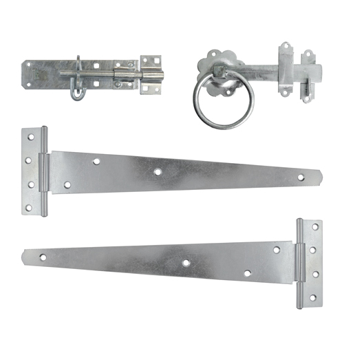 Timco Side Gate Kit Ring Latch Galvanised | Tradefix Direct
