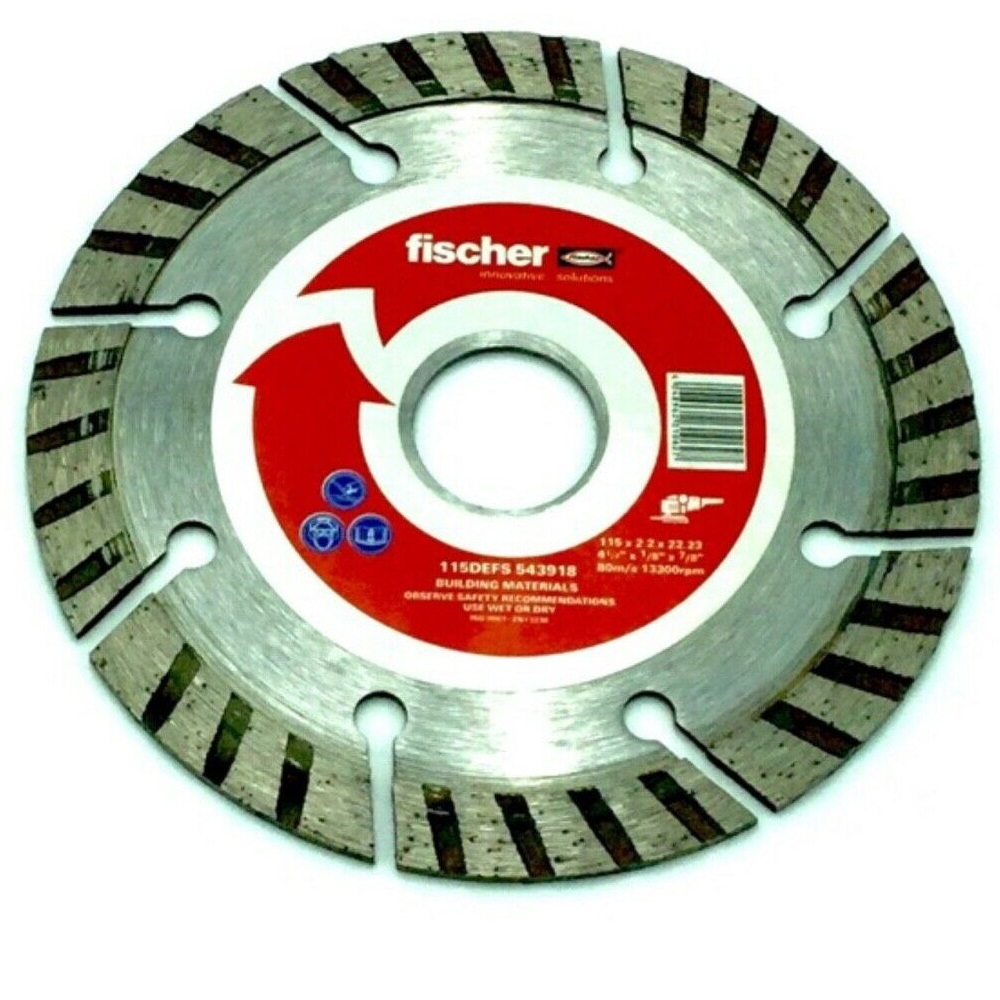 Fischer Turbo Diamond Edge Blades 300mm | Tradefix Direct