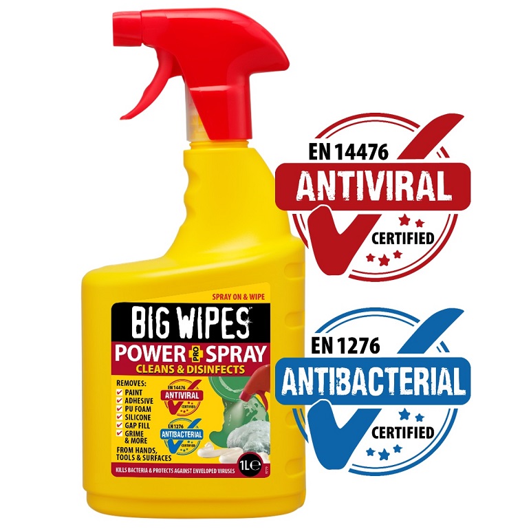 Big Wipes Power Spray 1 Ltr | Tradefix Direct | Low Prices