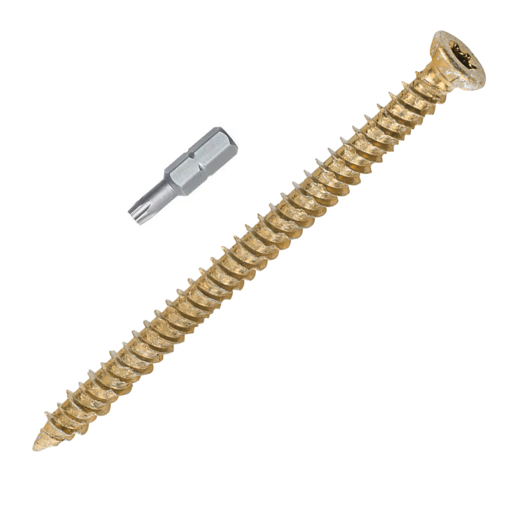 Powerline Concrete Screws - 7.5 x 122mm | Tradefix Direct