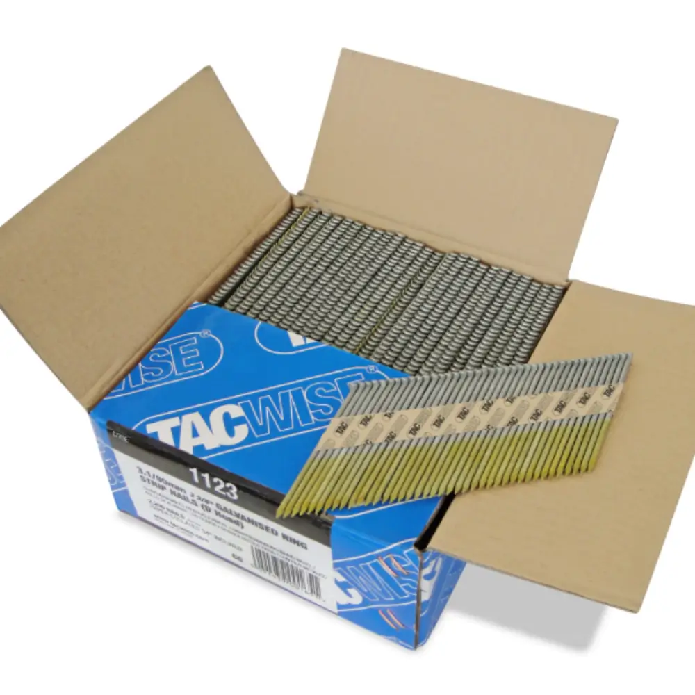 Tacwise 90 x 3.1mm Nails - Extra Galvanised Annular Ring