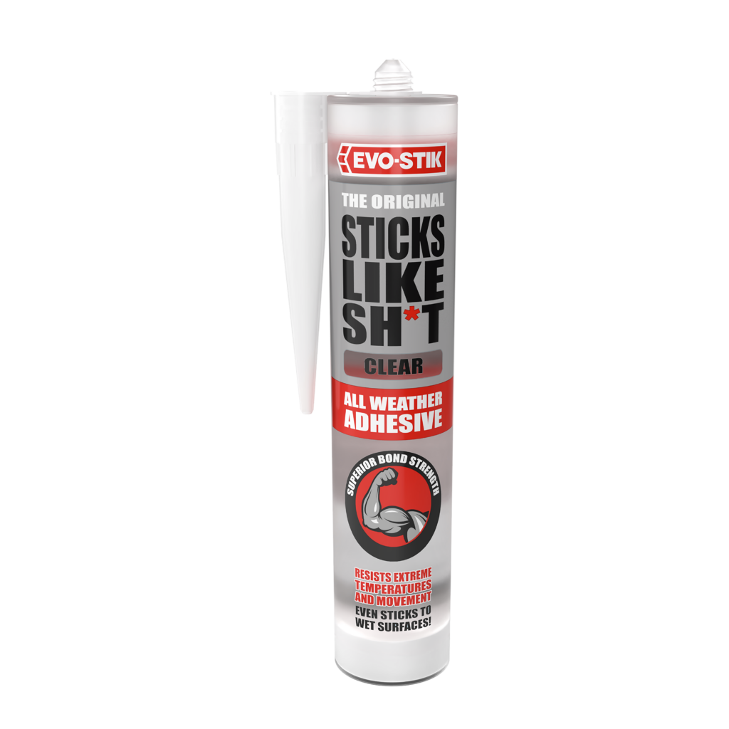 Evo-Stik Sticks Like Sh*t 290ml - Clear | Tradefix Direct