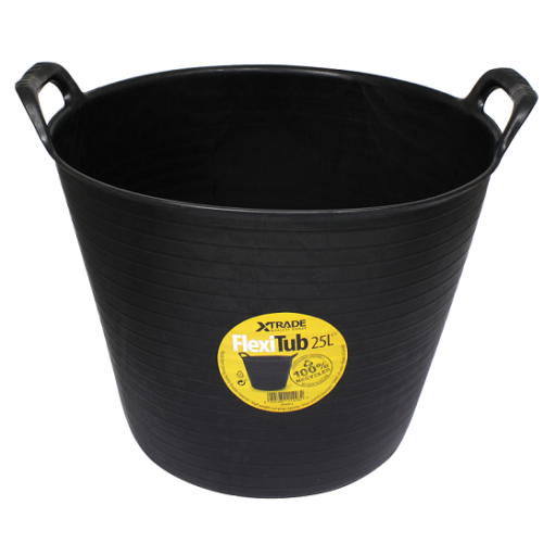 Xtrade Flexi Tub Black - 25L