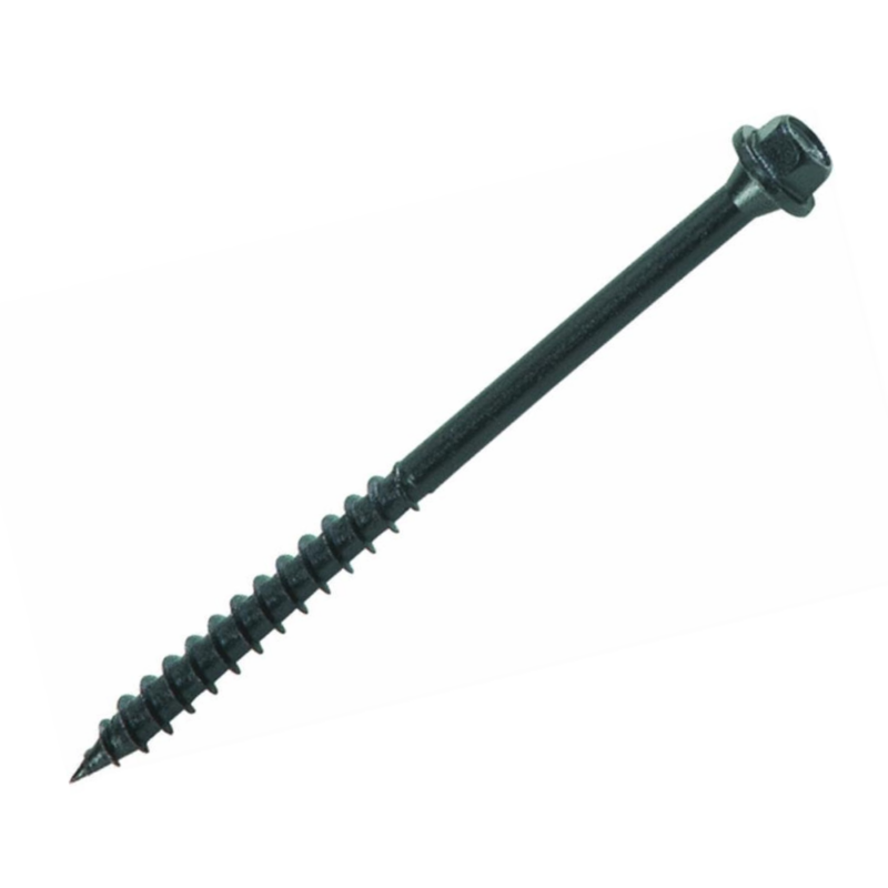 Timberfix Landscape Screws Black 6.5x75mm | Tradefix Direct