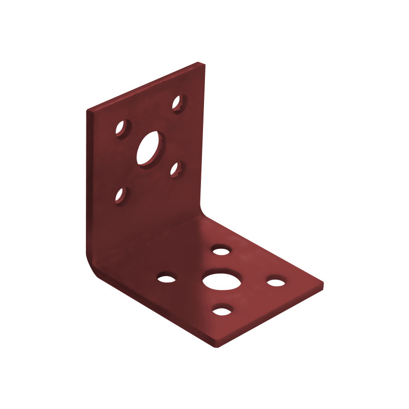Dual Coated Heavy Duty Angle Bracket - 45mm x 45mm x 40mm x 3mm