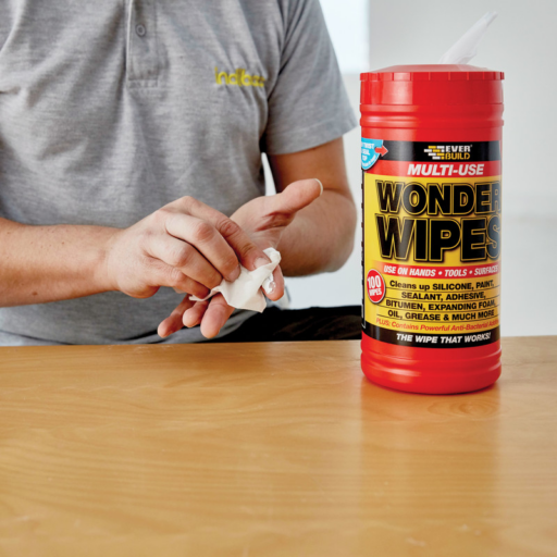 Everbuild Wonder Wipes Multi-Use Cleaning Wipes 100 Wipes | Tradefix Direct