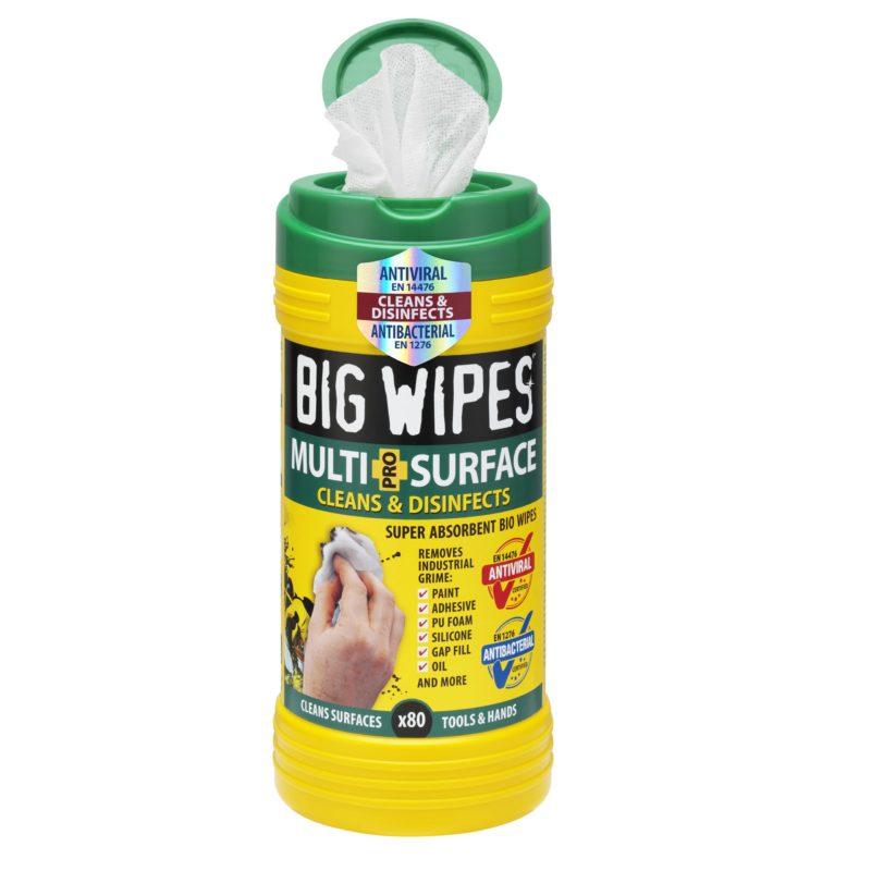Big Wipes Multi Surface Wipes 80 Wipes | Tradefix Direct
