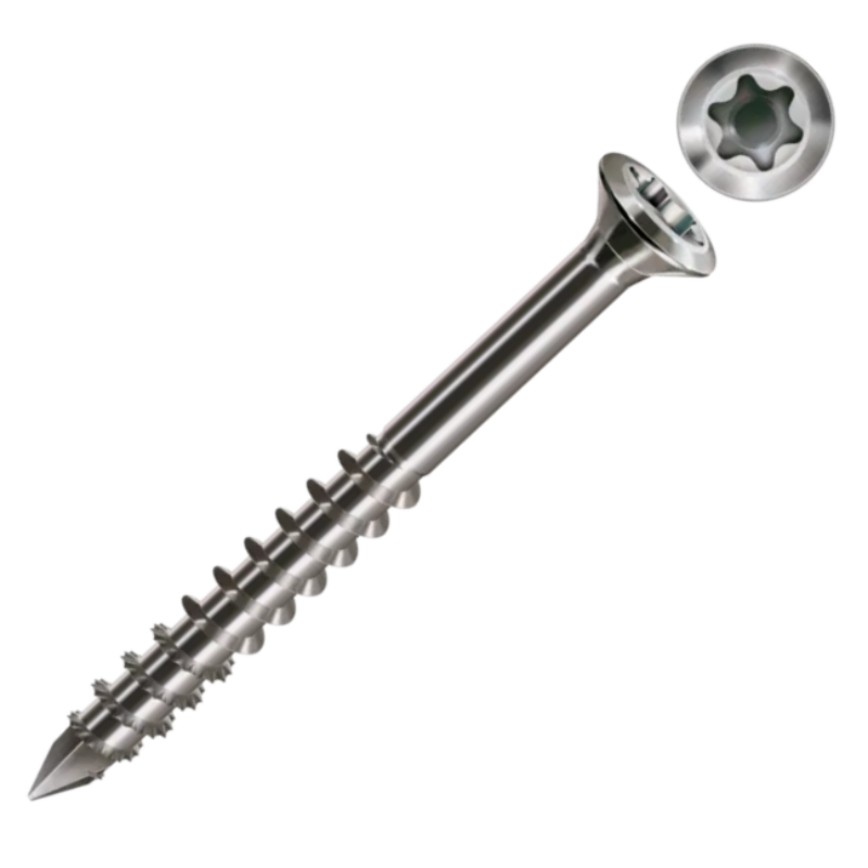 SPAX Stainless Steel Facade Screws with Small Head - 4.5 x 70mm ...