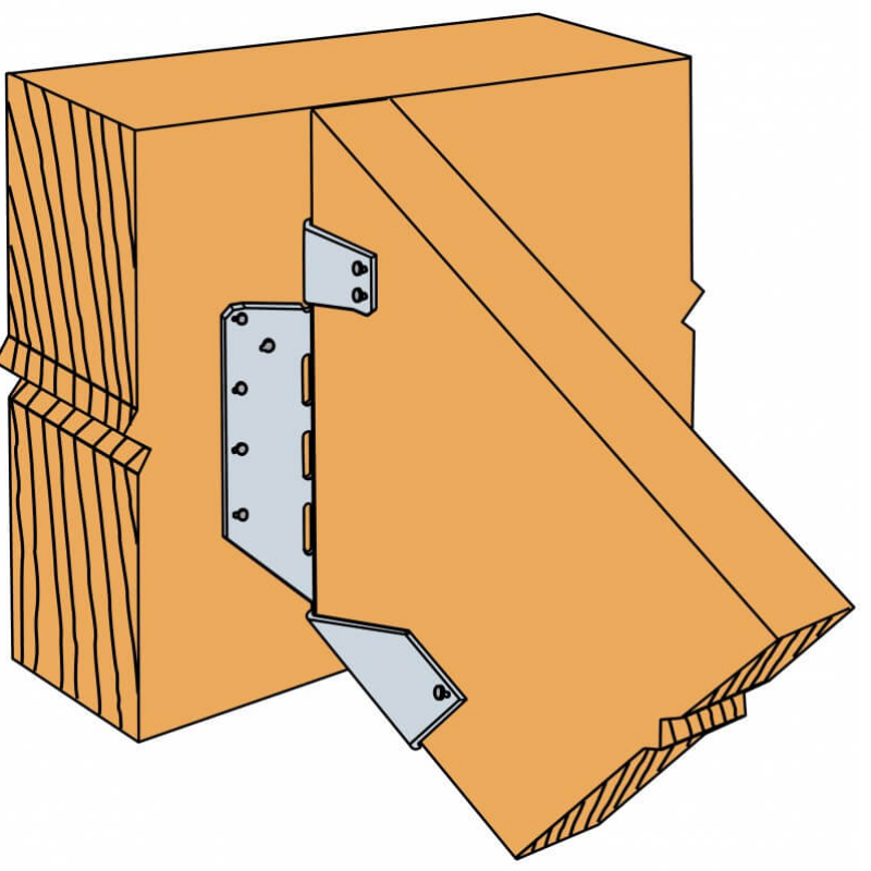 Simpson Strong Tie Lssu170 75 Sloped Skewed Hanger