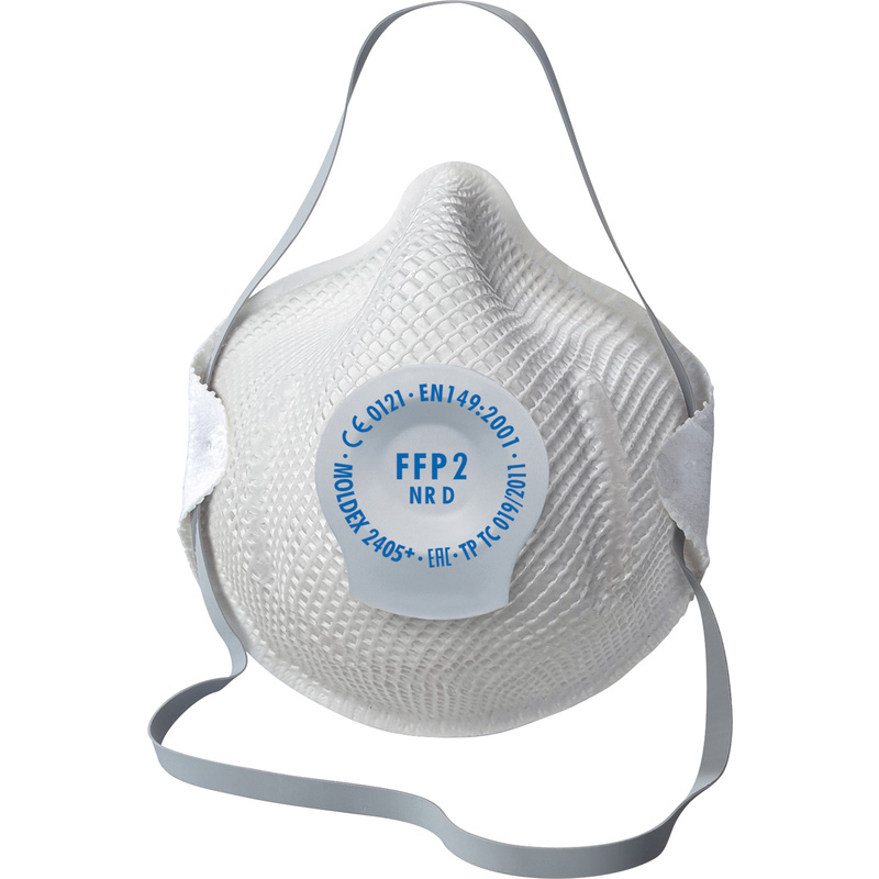 Moldex 2405 FFP2 Classic Valved Disposable Face Mask - Single ...