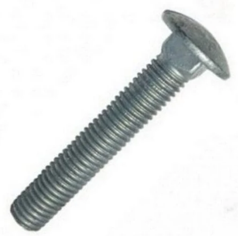 Galvanised Coach Bolts Bolt Only M8 x 100mm | Low Prices